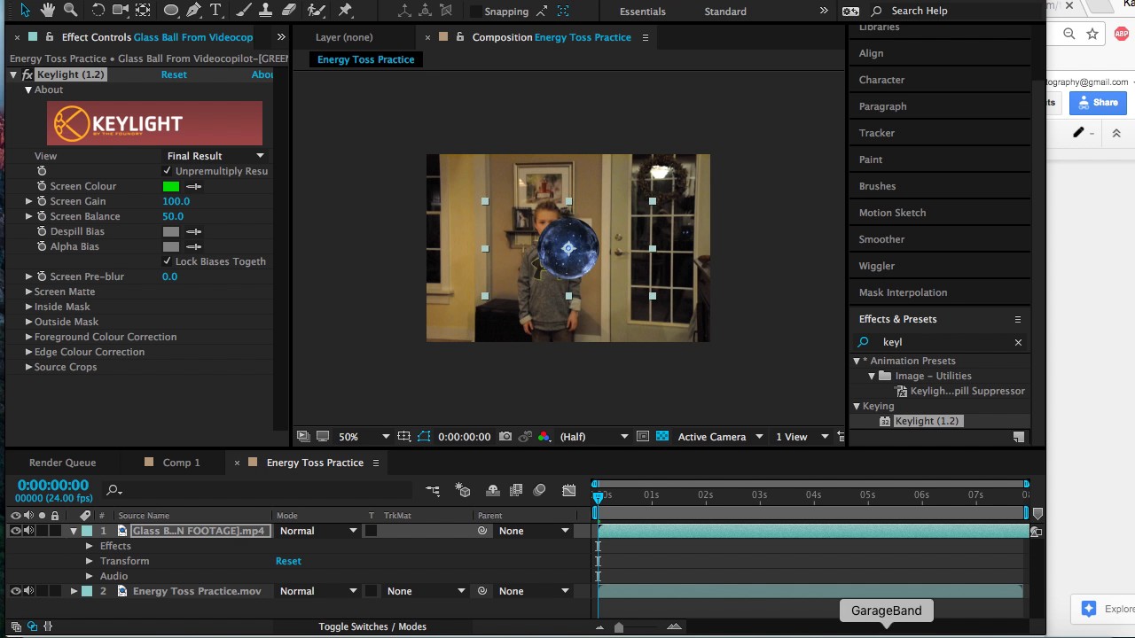 Keylight 1 2 Tutorial After Effects Snoclip