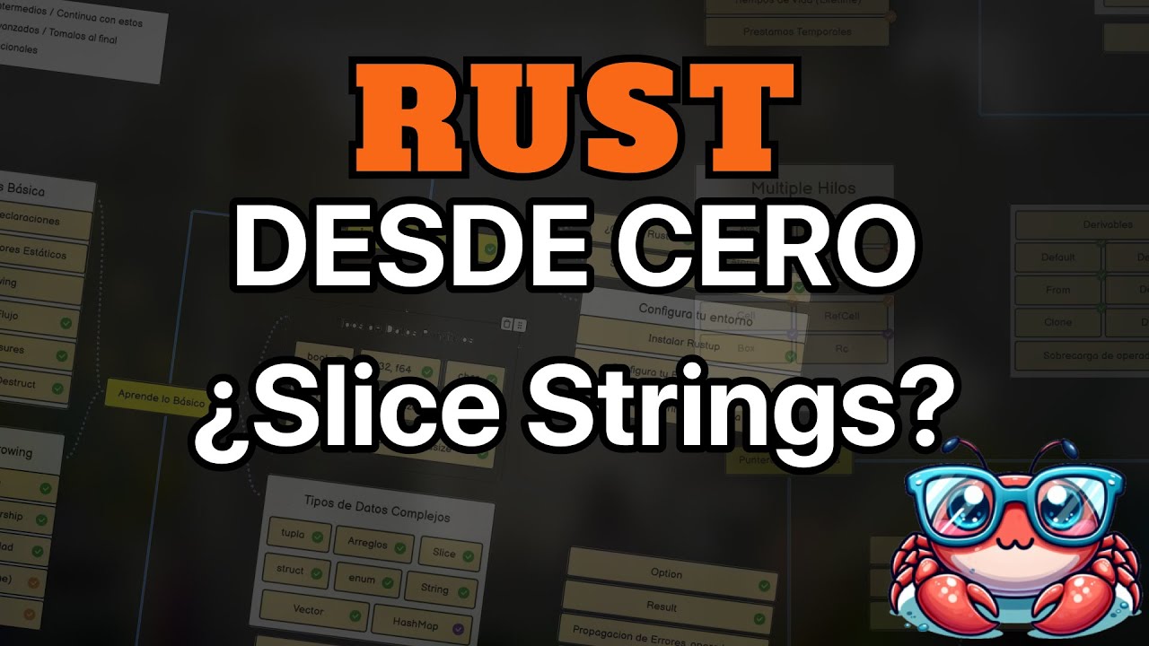Curso De Rust 10 Slice Strings Youtube
