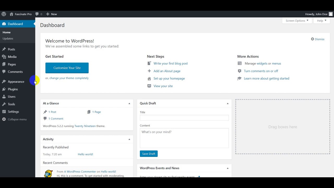 Theme Installation Youtube