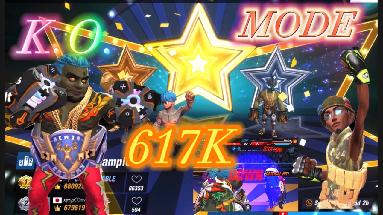 Boxingstar K O Mode Reach 617k Youtube