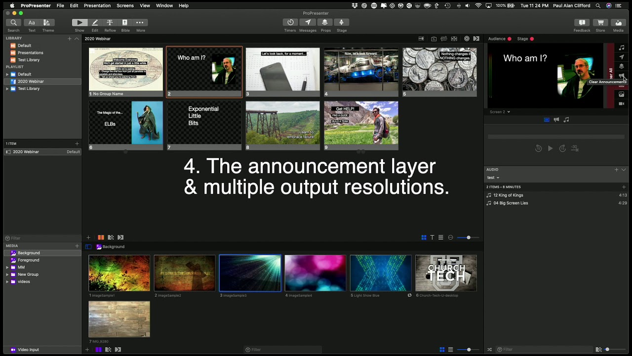 Propresenter 7 Worship Software Review Youtube