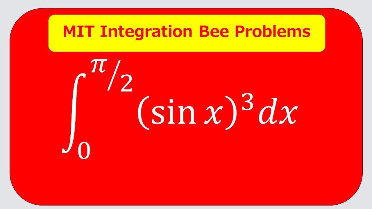 Mit Integration Bee Problems 2006 8 Youtube