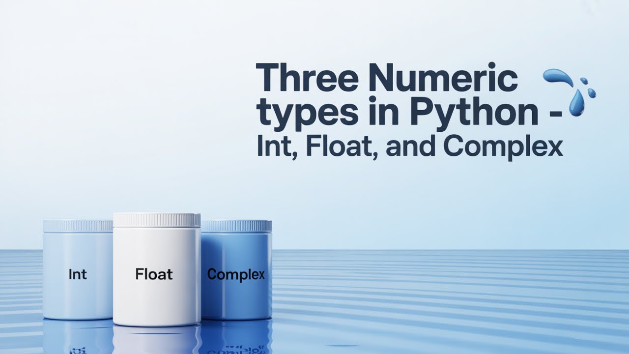 Three Numeric Types In Python Youtube