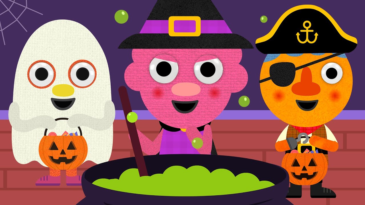 If I Were A Ghost Noodle Pals Kids Halloween Song Youtube