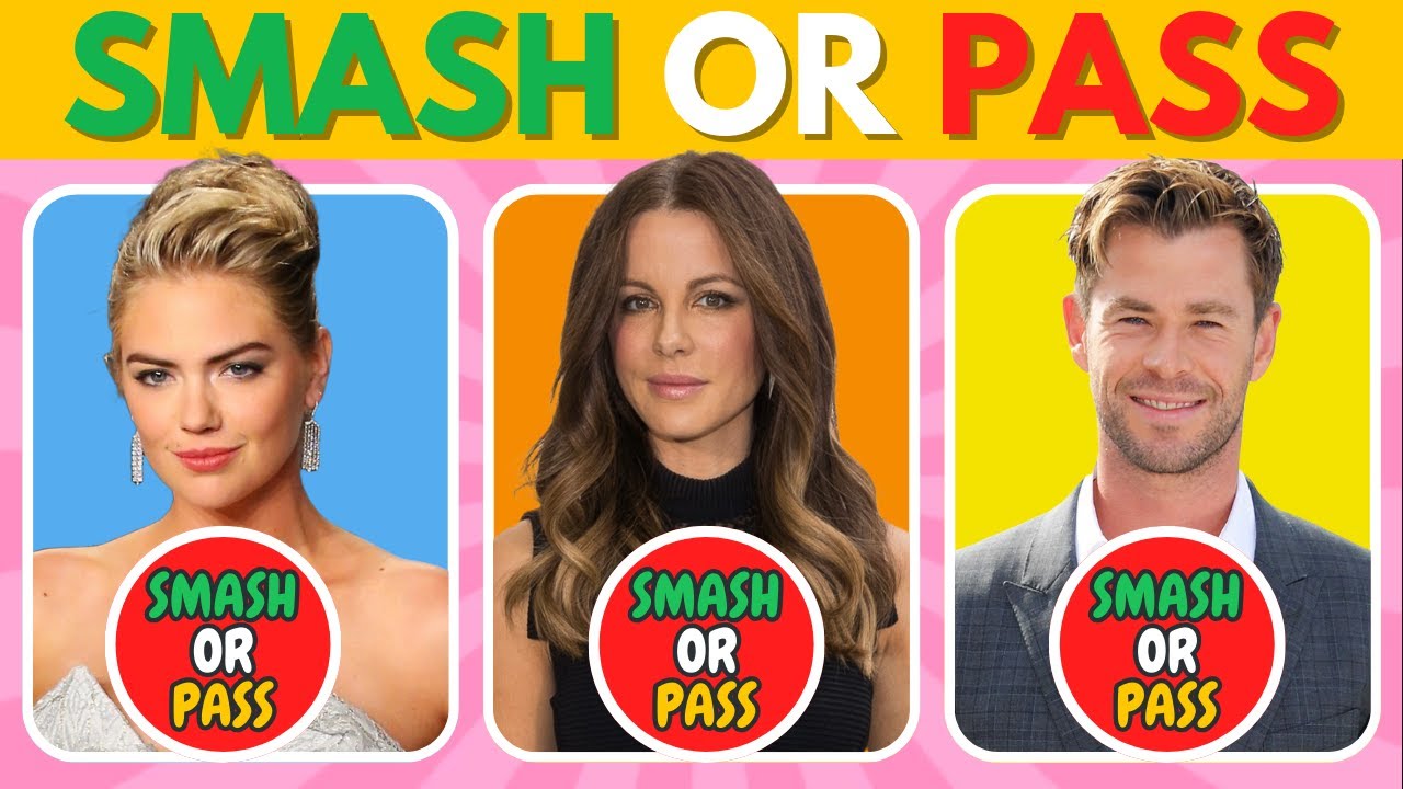 Ultimate Smash Or Pass Celebrity Quiz Challenge Youtube