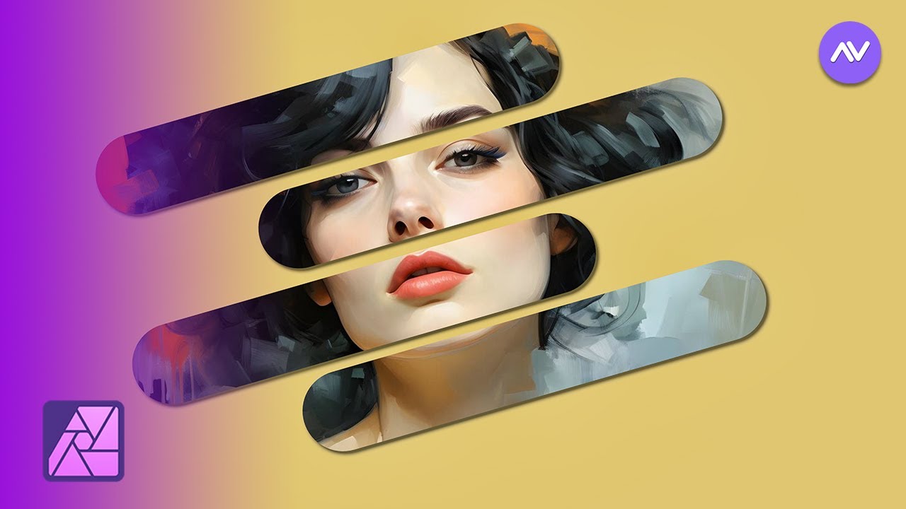 Stunning Photo Effect With Shape Clipping Mask In Affinity Photo