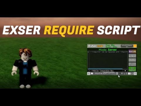Roblox Require Script Showcase Exser Hub Youtube