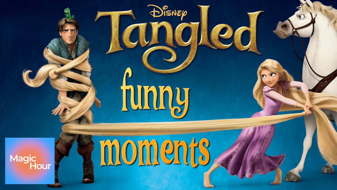 Tangled Funny Moments Disney Animated Hd Youtube