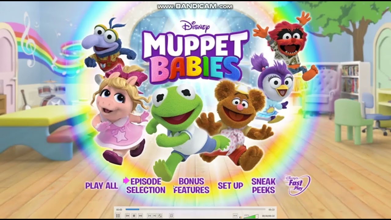 Muppet Babies Time To Play 2018 Dvd Menu Walkthrough Youtube