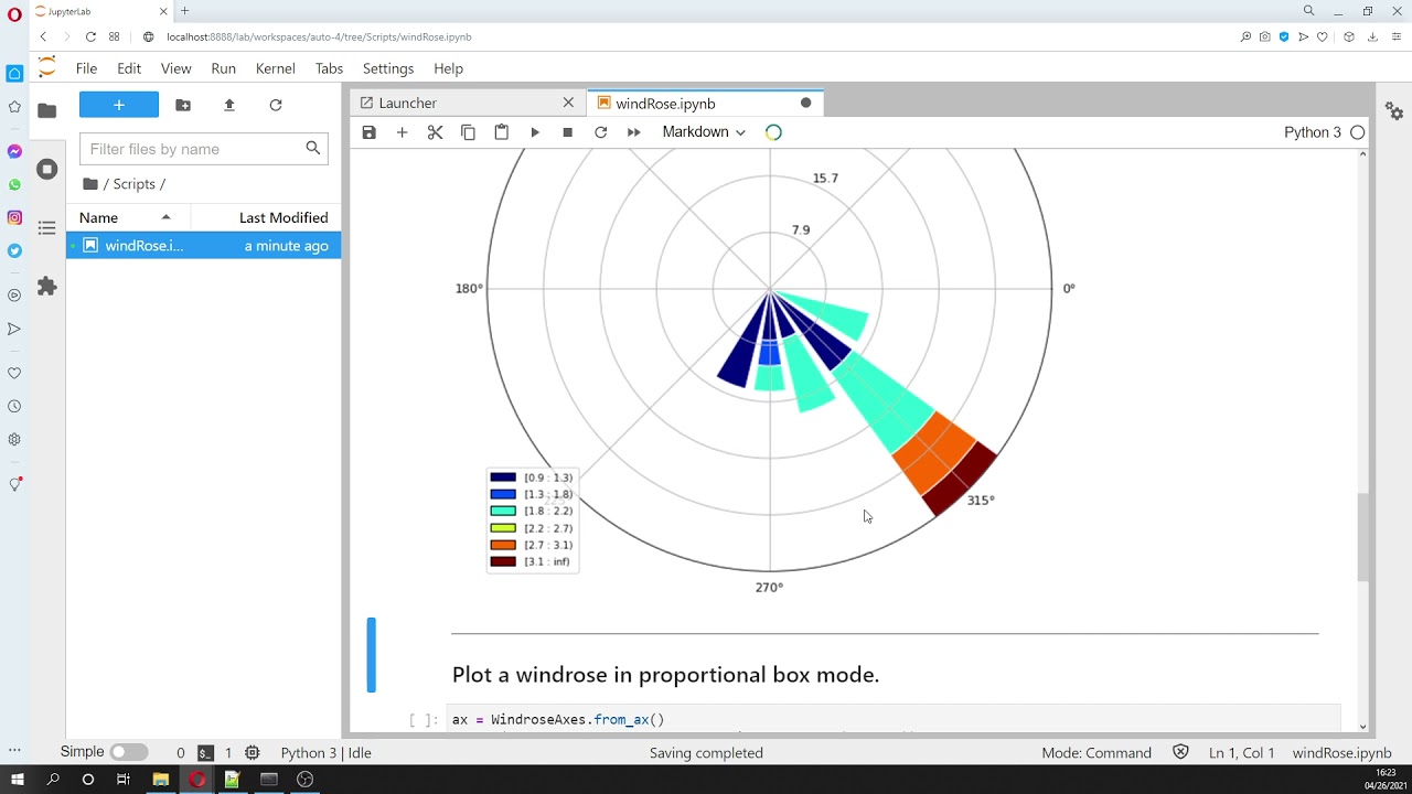 How To Make A Wind Rose With Python Tutorial Youtube
