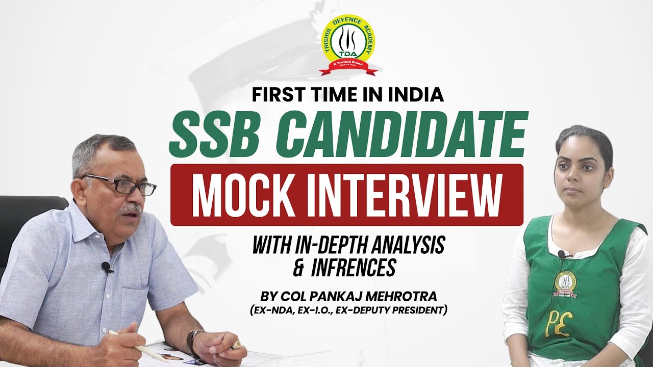 Mock Interview Of Ssb Candidates Ssb Mock Interview Ssb Coaching In