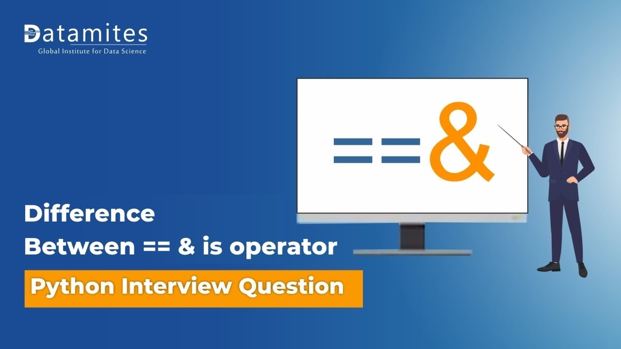Difference Between Is Operator In Python Python Interview