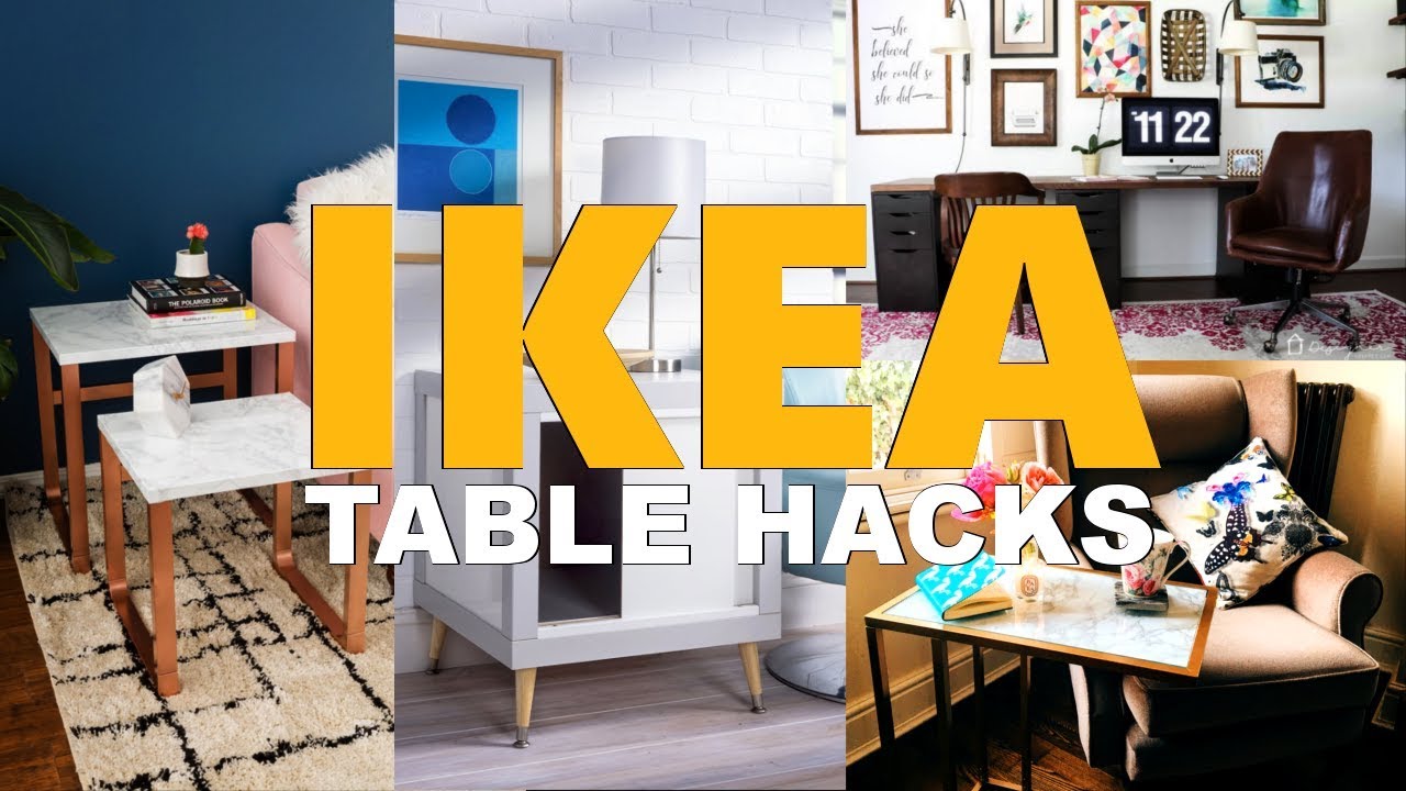 27 Tempting Ikea Table Hack Youtube