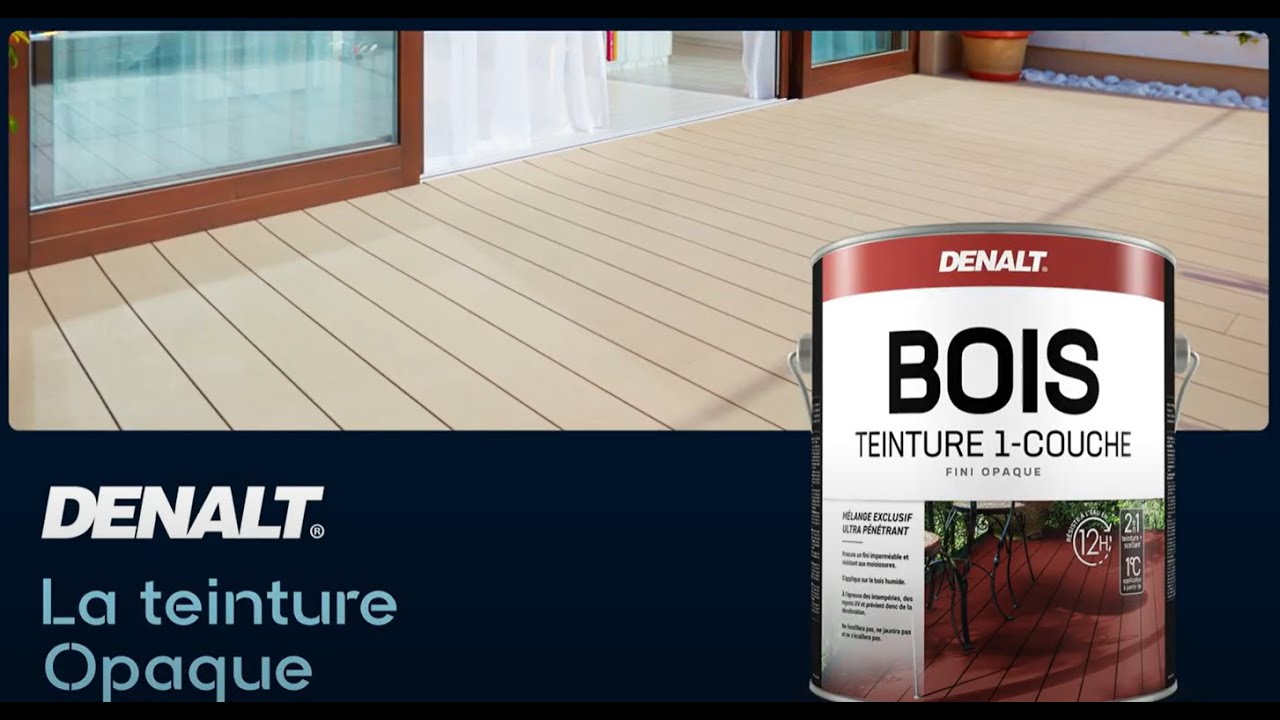 Tutoriel Comment Teindre Votre Terrasse Teinture Opaque Pour Bois