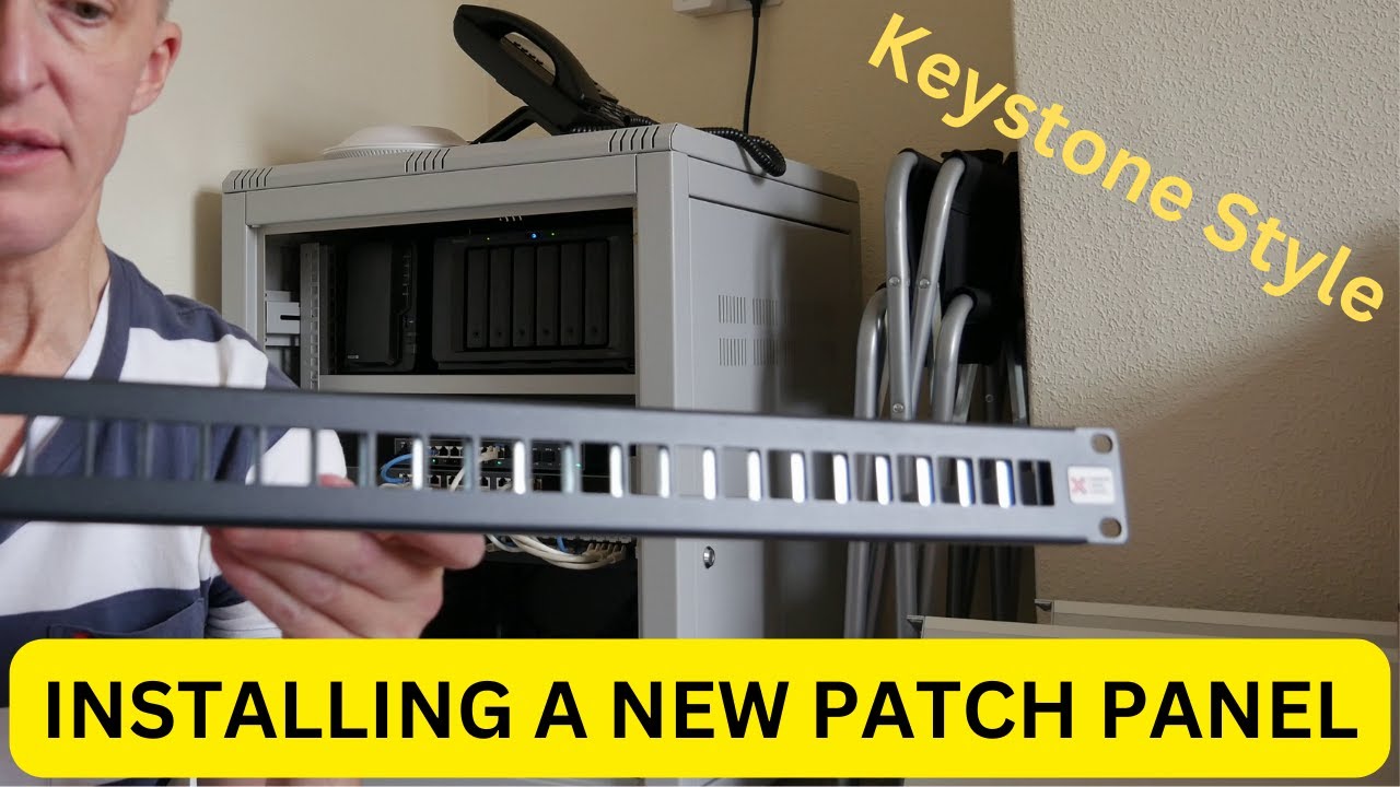 Installing A New Patch Panel Youtube