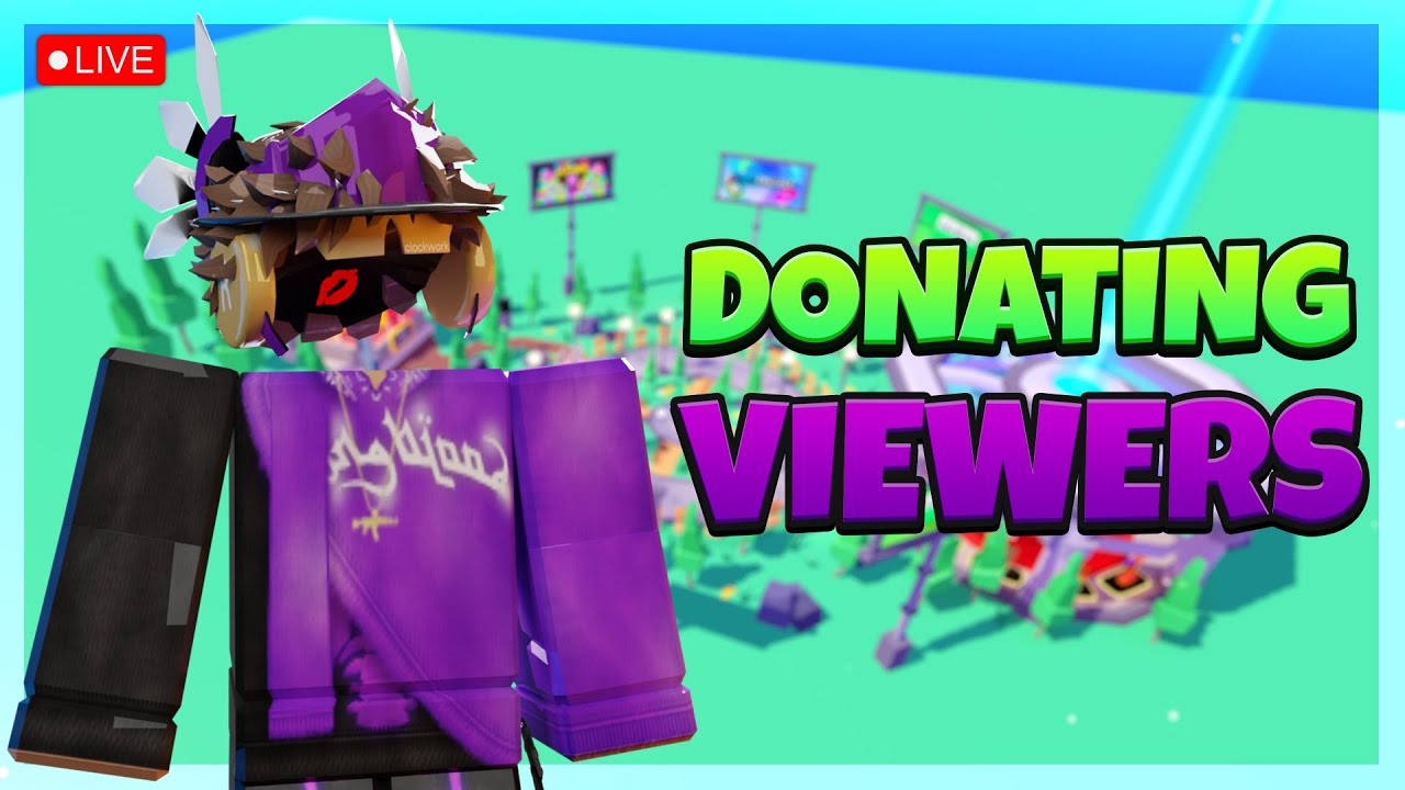 Real Liveрџ ґ Donating Viewers Pls Donate Youtube