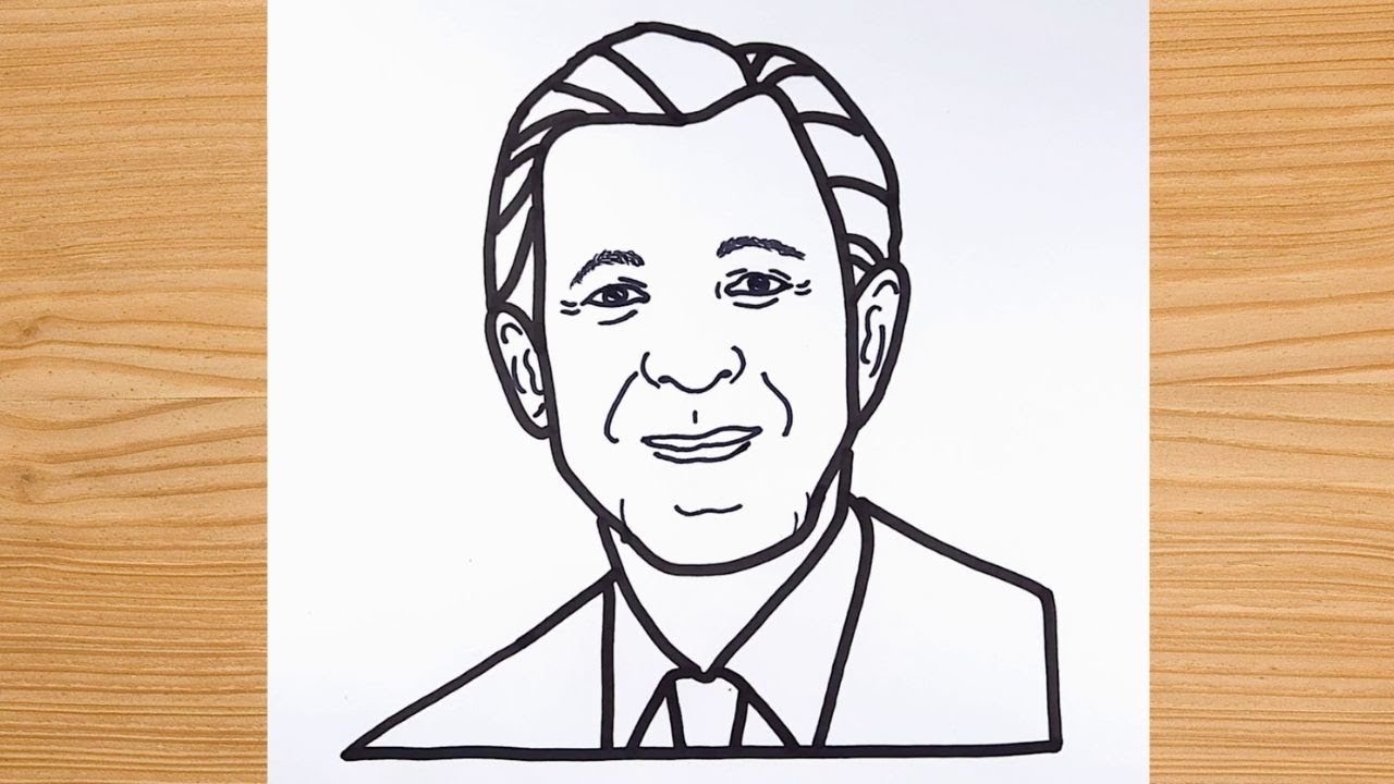George Bush Drawing President George W Bush Graphic Tapestry By War
