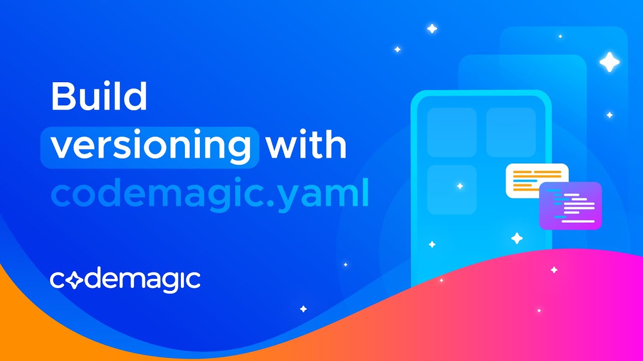 Build Versioning With Codemagic Yaml Youtube