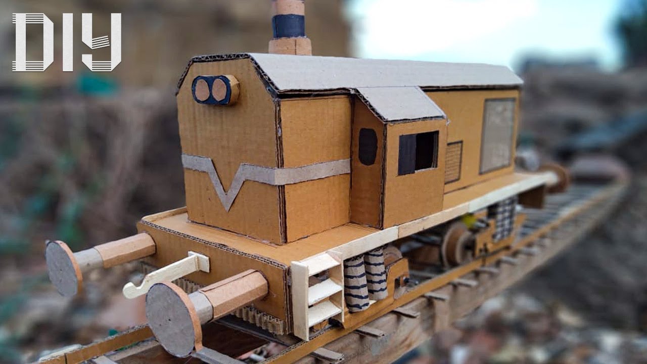 Easy Diy Cardboard Train Www Inf Inet