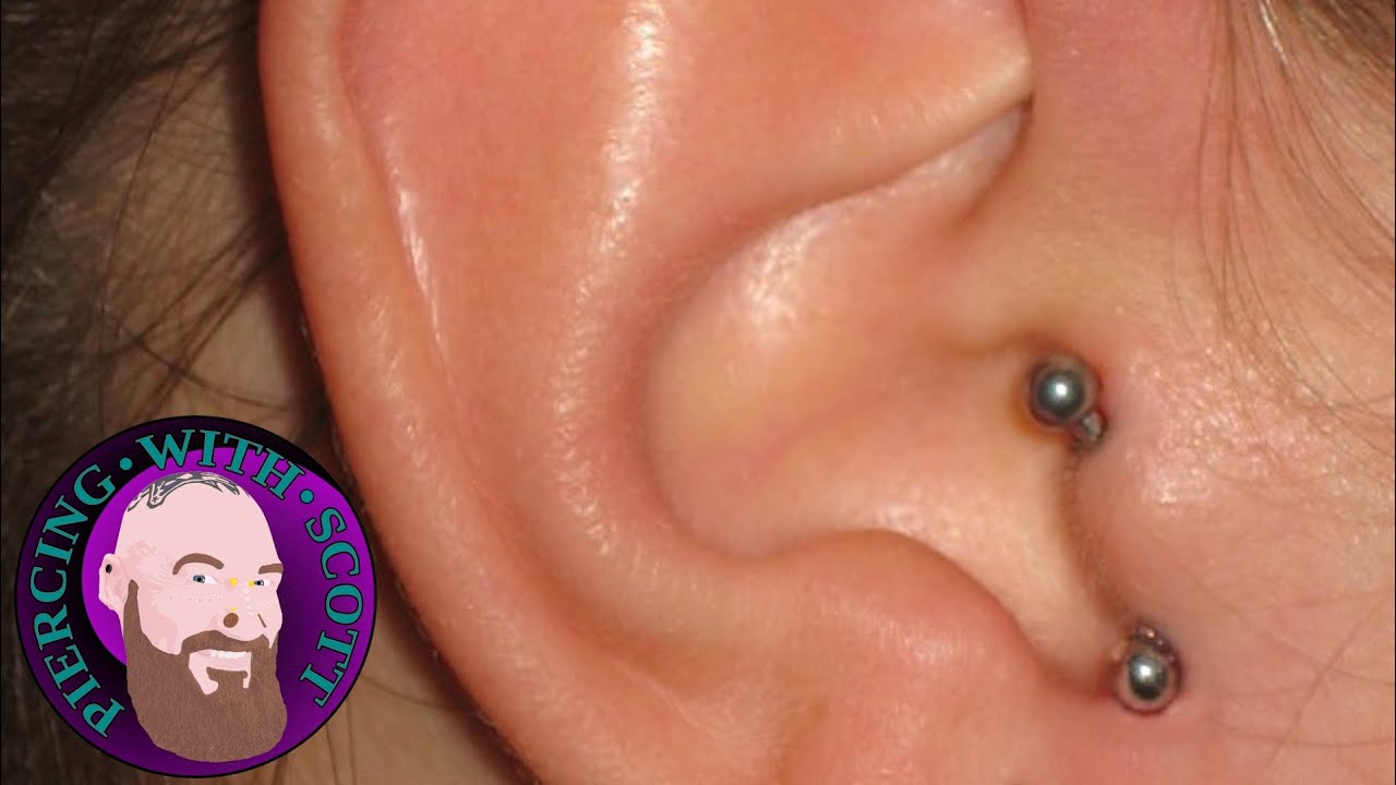 The Whole Truth Vertical Tragus Piercing Youtube