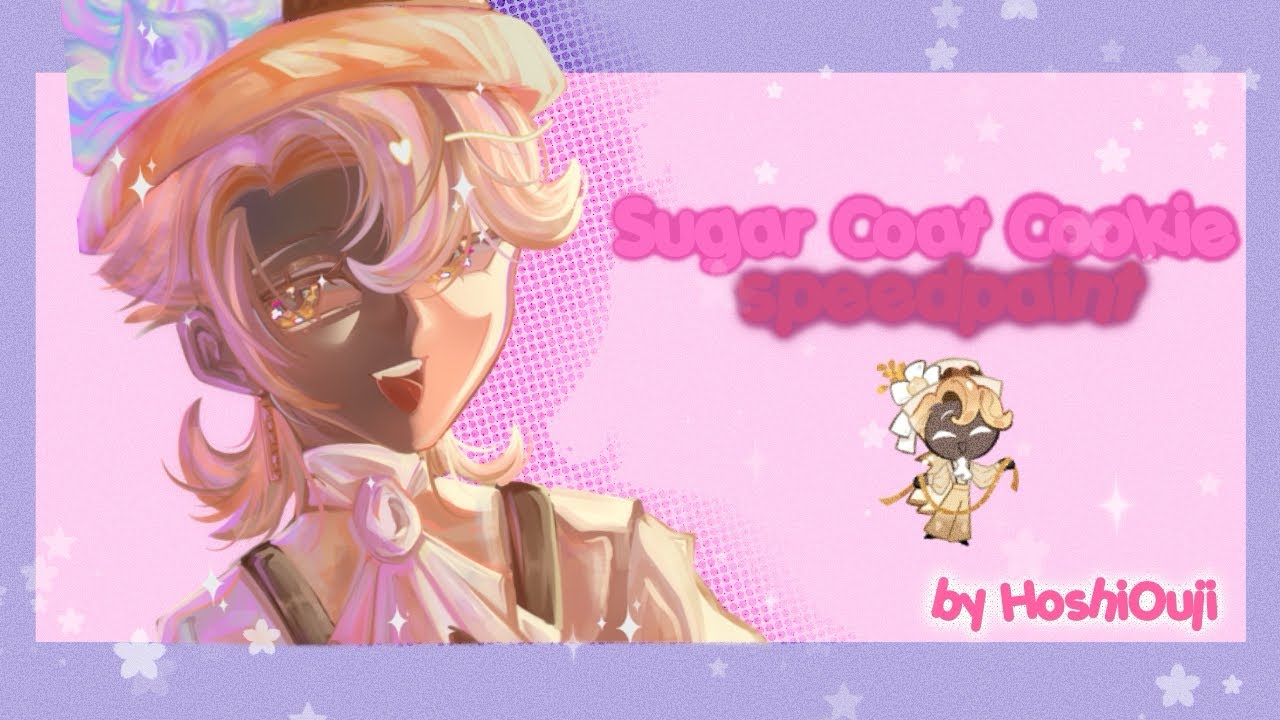Speedpaint Sugar Coat Cookie Explained Process Youtube