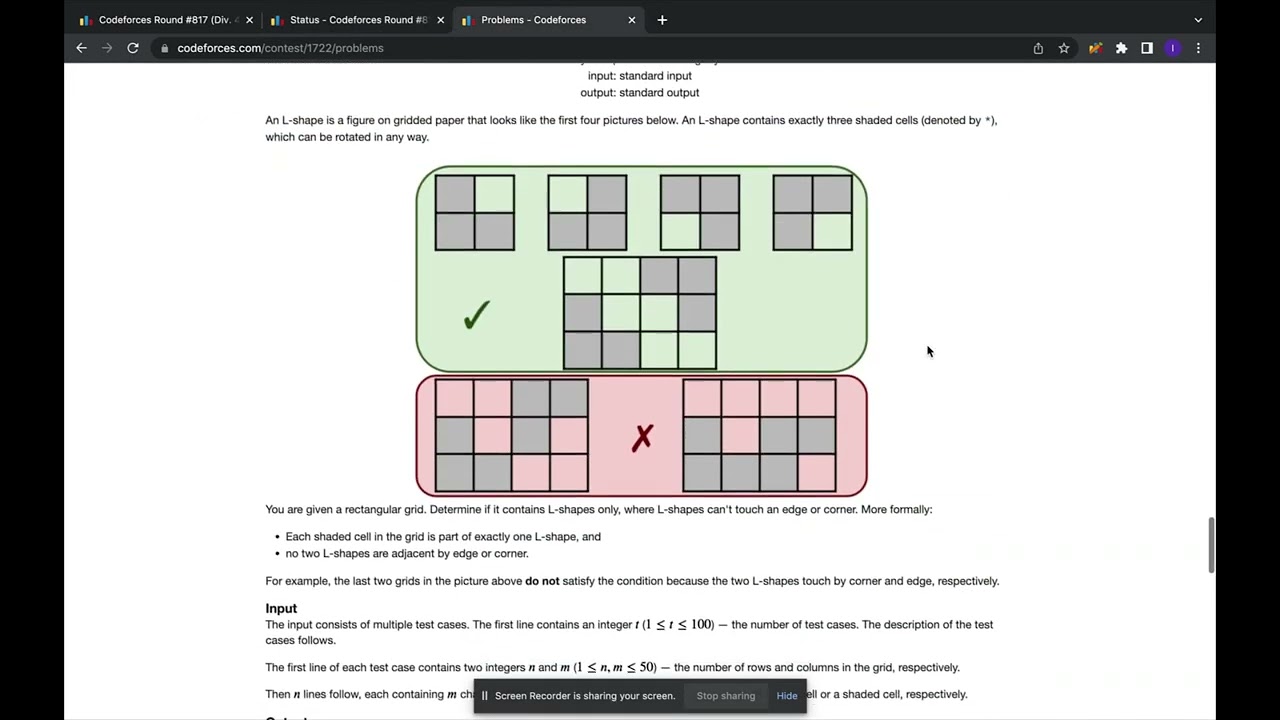 Codeforces Round 817 Div 4 3rd Youtube
