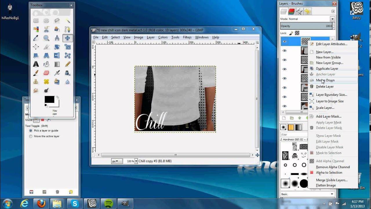 Animated Icon Tutorial Gimp Imvu Developing Youtube