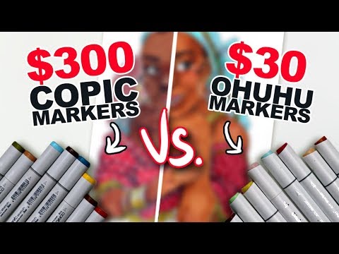 What S The Difference Cheap Vs Expensive Markers Side By Side