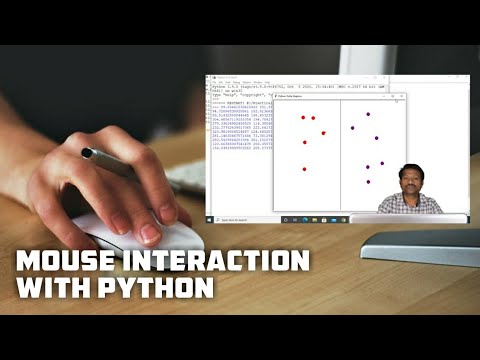Mouse Interaction With Python Software Turtle Module Youtube