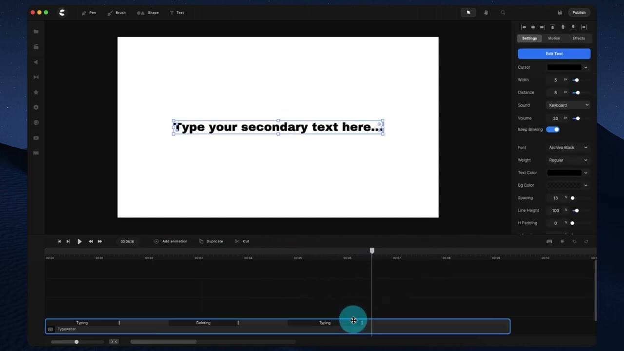 Createstudio Typewriter Effect Youtube