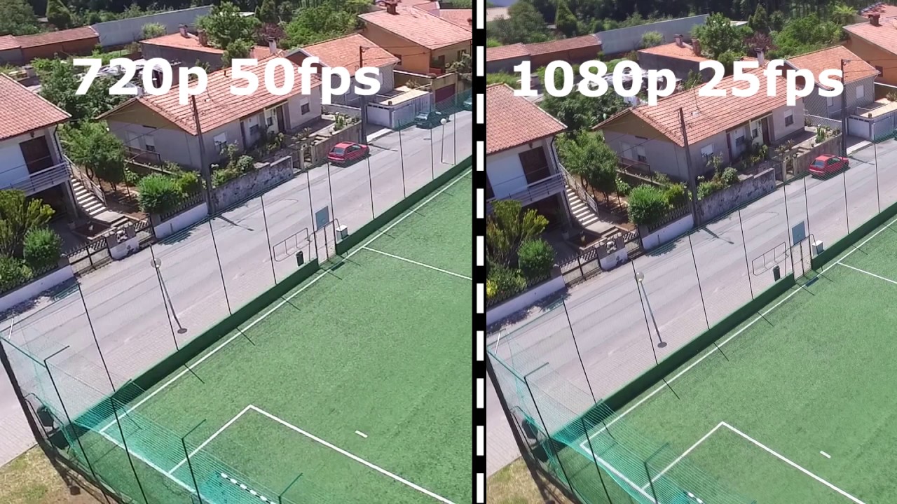 Phantom 3 Standard 720p 50fps Vs 1080p 25fps Youtube