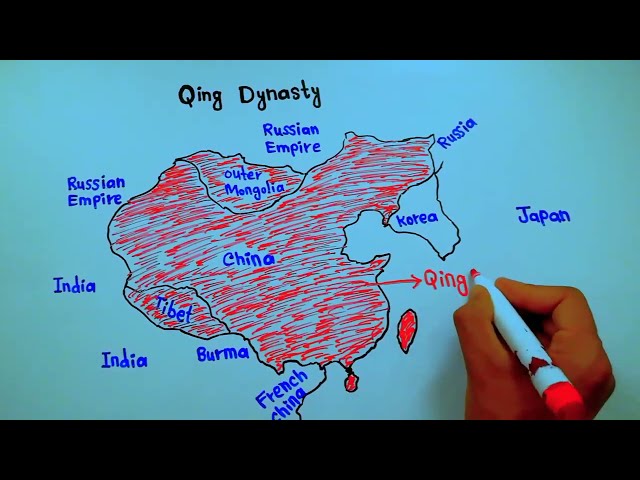 Qing Dynasty Empire Map Timeline Of The Ming Dynasty Wikipedia