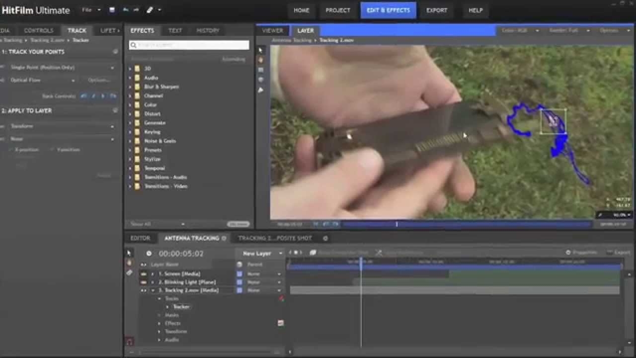 2d Motion Tracking Basics Youtube