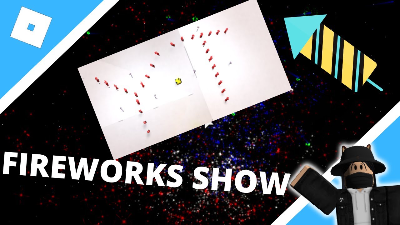 Firework Show Roblox Bloxburg Youtube