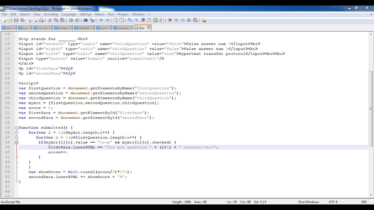 Simple Javascript Templates