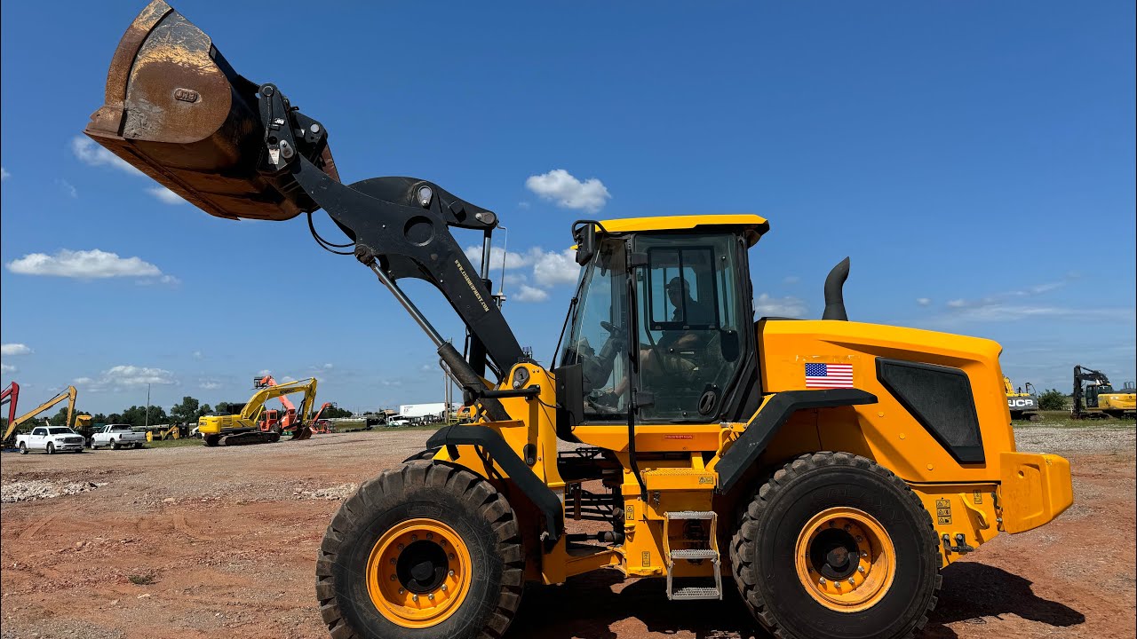 Jcb 427 Loader Quick Attach How To Operate Youtube