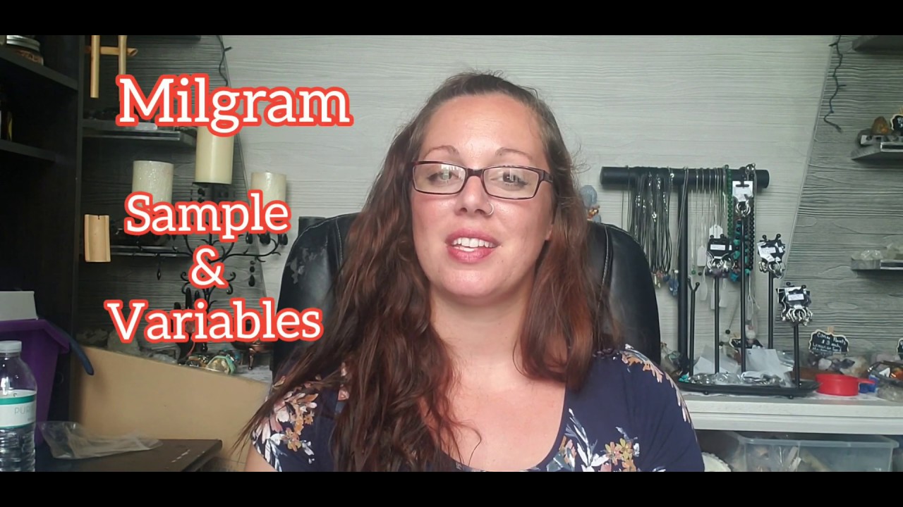 Milgram Obedience Sample And Variables Explained Aice Psychology