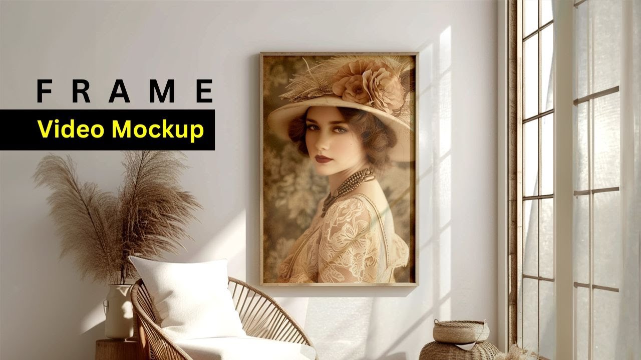 Video Frame Mockup Tutorial Youtube