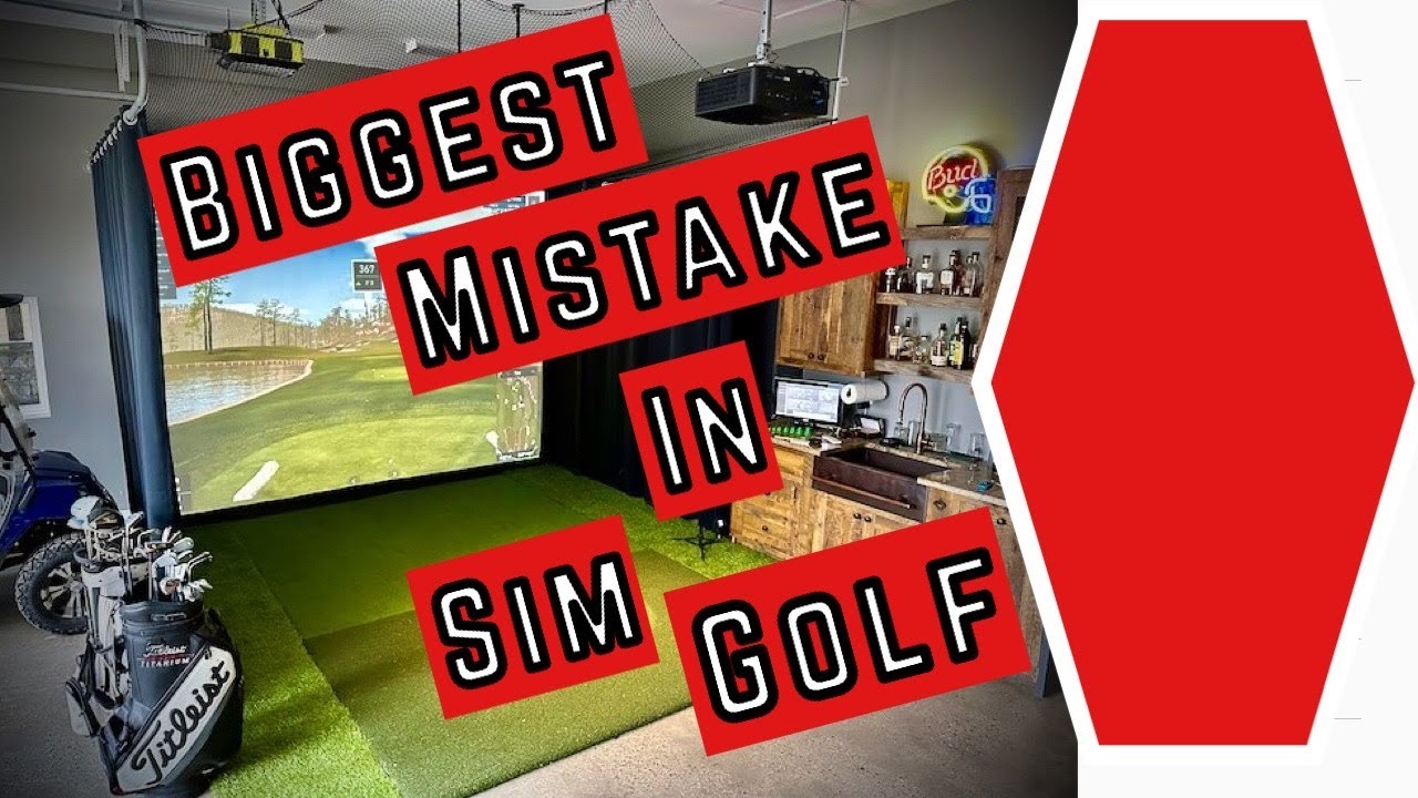 Biggest Mistake In Sim Golf Youtube