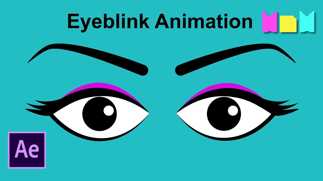How To Do Eye Blink Animation In After Effects After Effects Tutorial