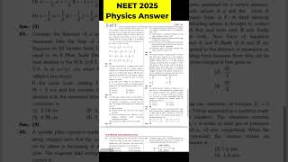 Neet 2025 Solution Physics Part 4 Neet Answer Key 2025 Neet Paper