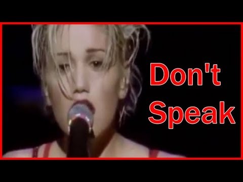 No Doubt Don T Speak Lyrics Live Youtube