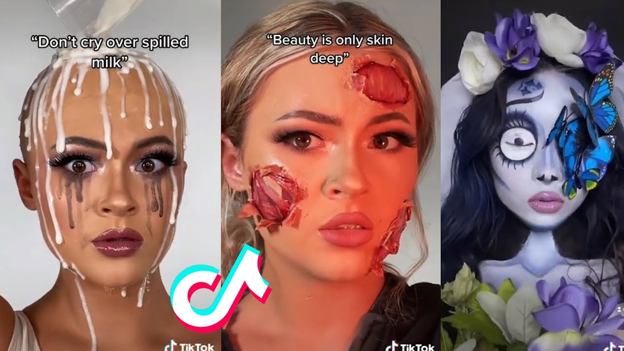 Really Crazy Tiktok Makeup Art Series 35 Youtube