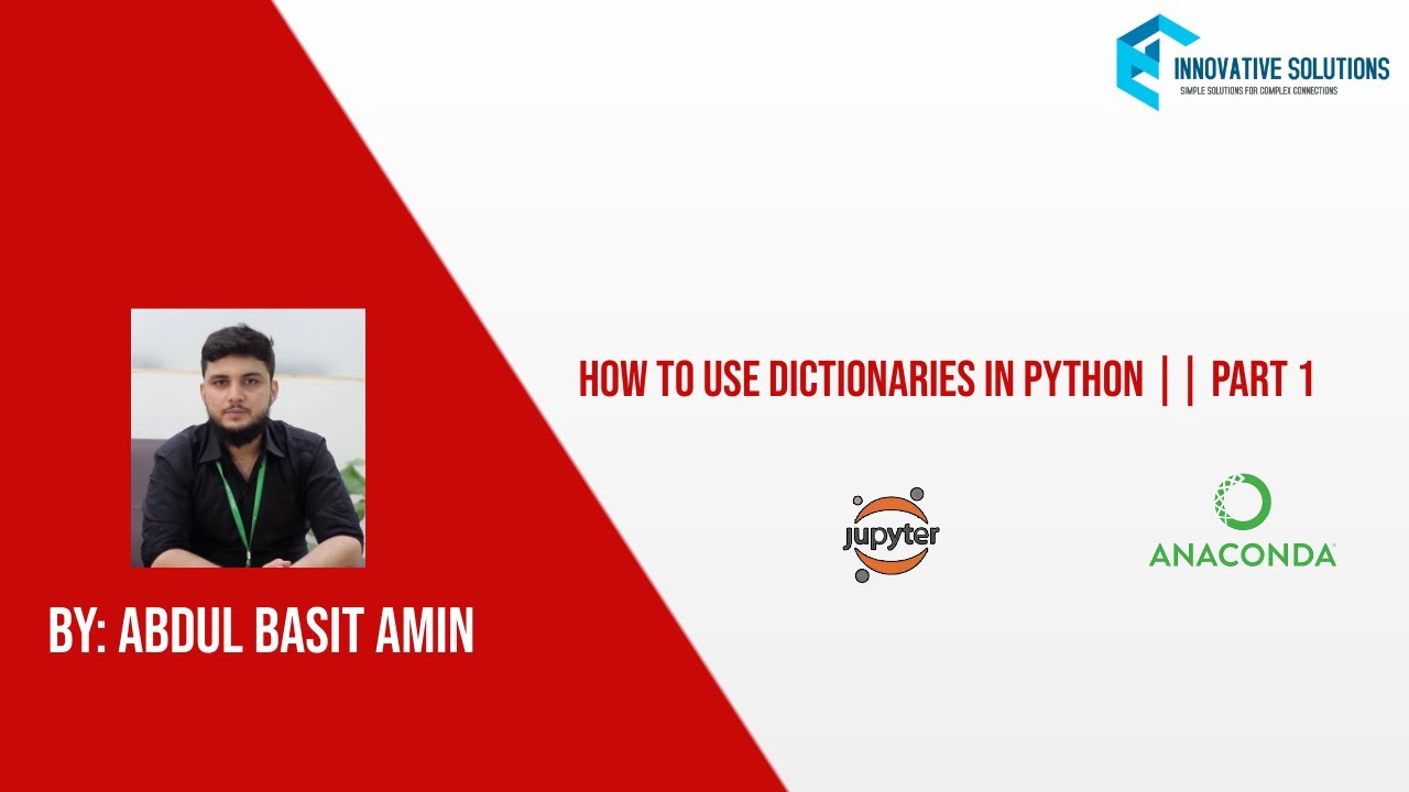 How To Use Dictionaries In Python Part 1 Youtube