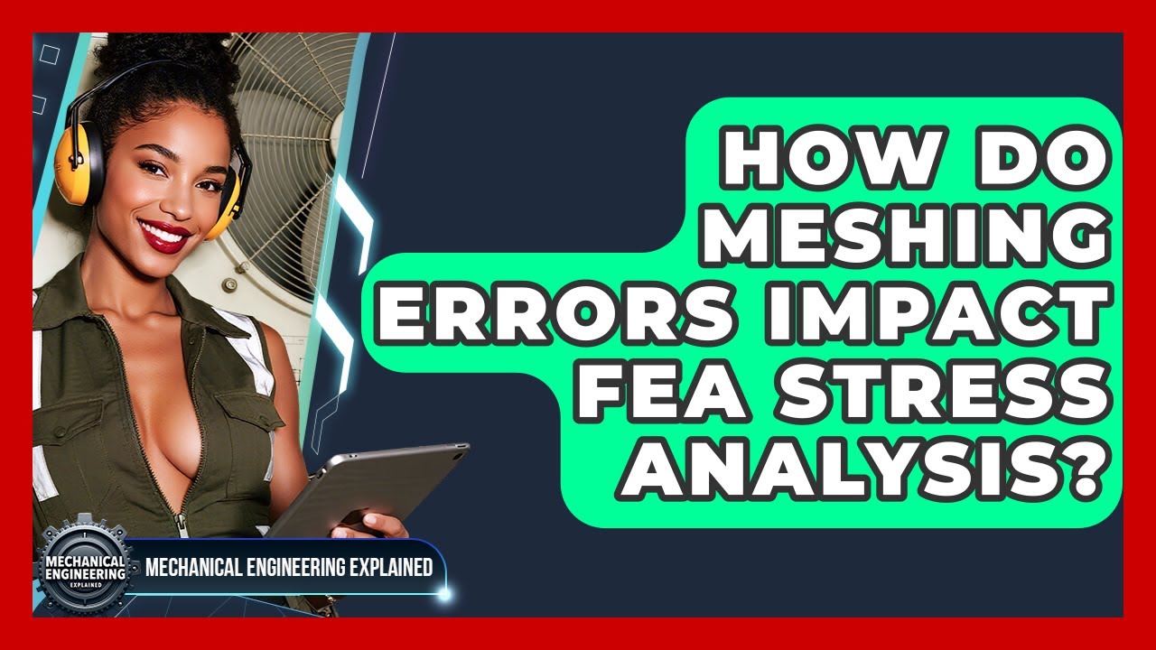 How Do Meshing Errors Impact Fea Stress Analysis Mechanical