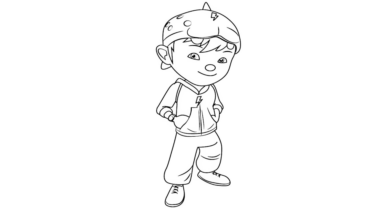 How To Draw Boboiboy Youtube