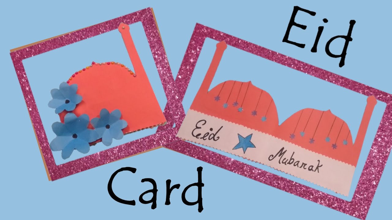 How To Make A Eid Card Eid Card Tutorial Art Craft By Ariana