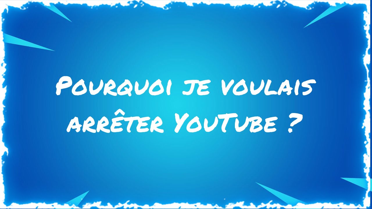 Explication Youtube