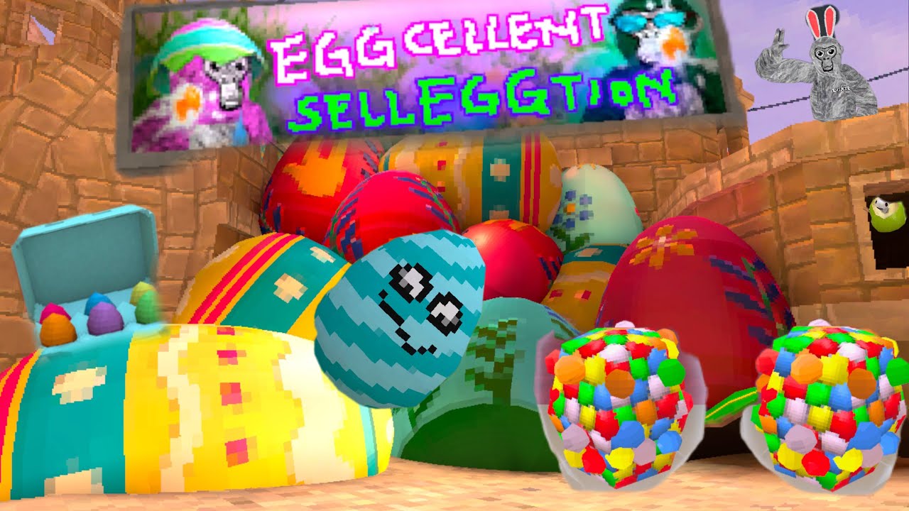 New Gorilla Tag Update Easter New Critter Youtube