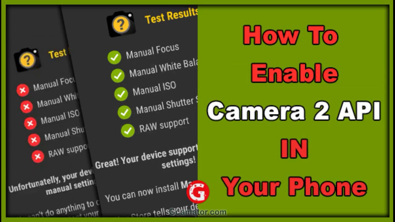 How To Enable Camera 2 Api On Any Android Youtube